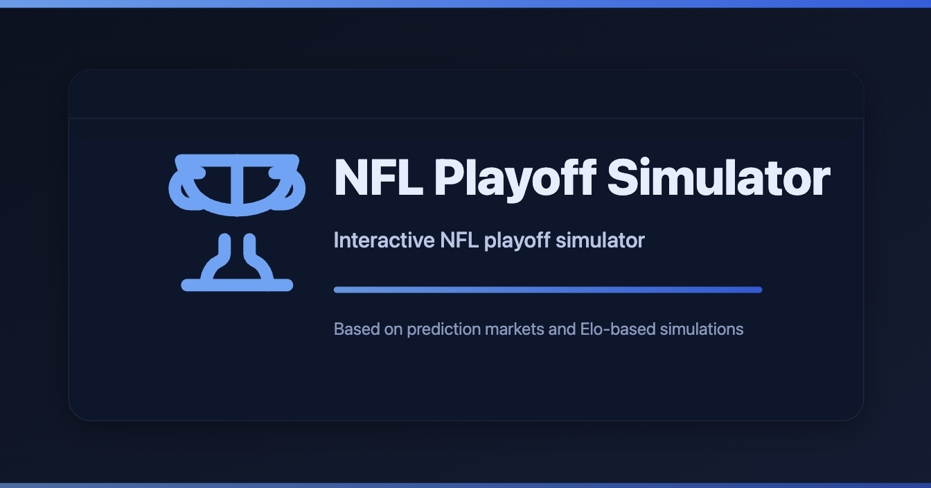 NFL Playoff Simulator